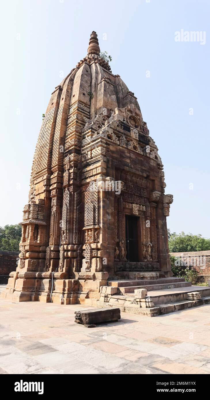 View of Jarai Ka Math Temple, Barua Sagar, Jhansi, Uttar Pradesh, India ...