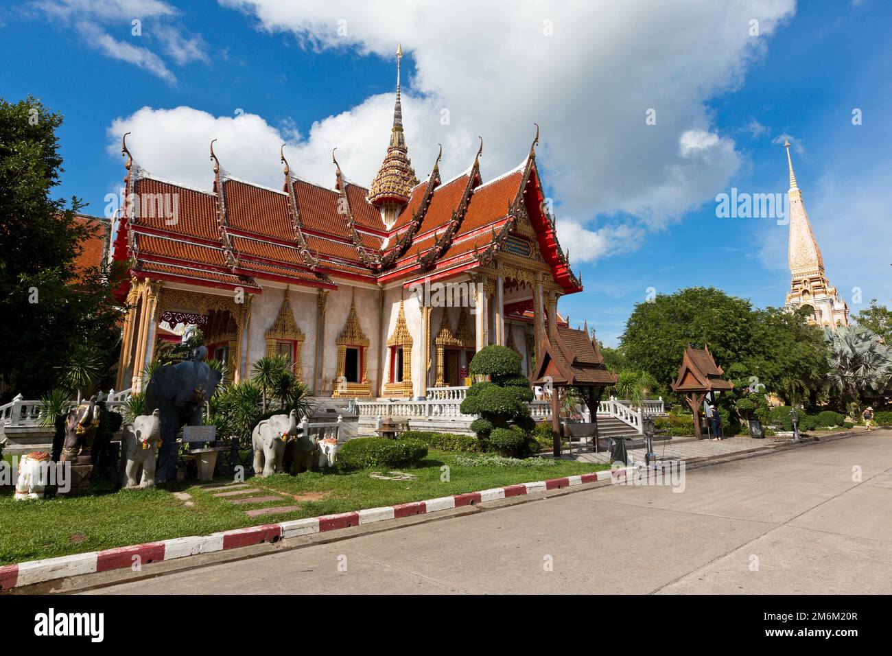 Charon temple in Thailand Stock Photo - Alamy
