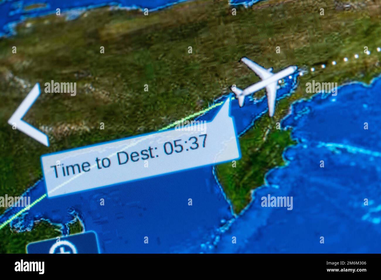 The flight path Stock Photo - Alamy