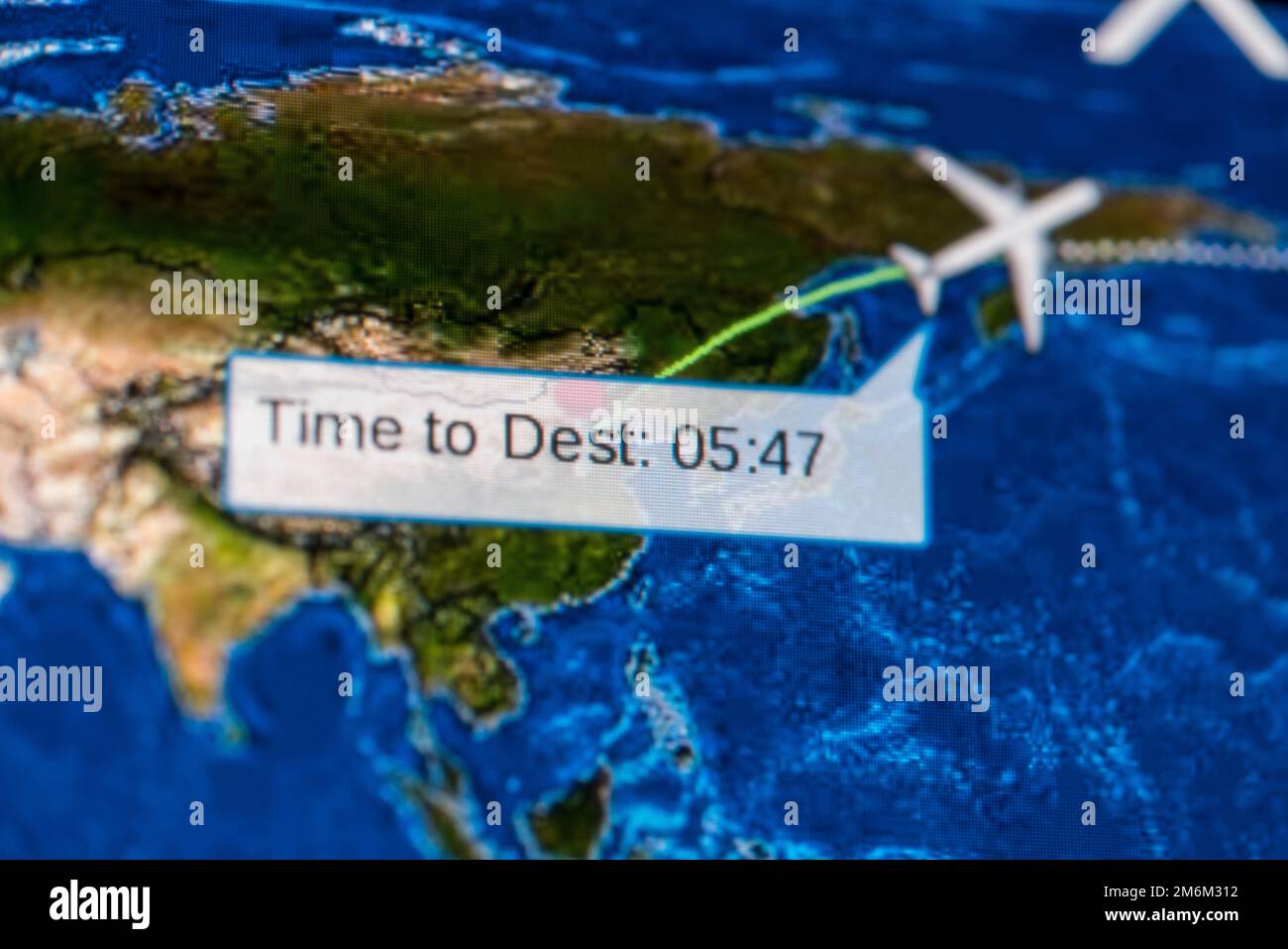 The flight path Stock Photo - Alamy