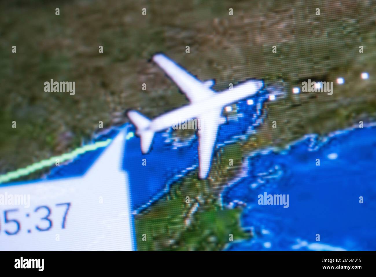 The flight path Stock Photo - Alamy