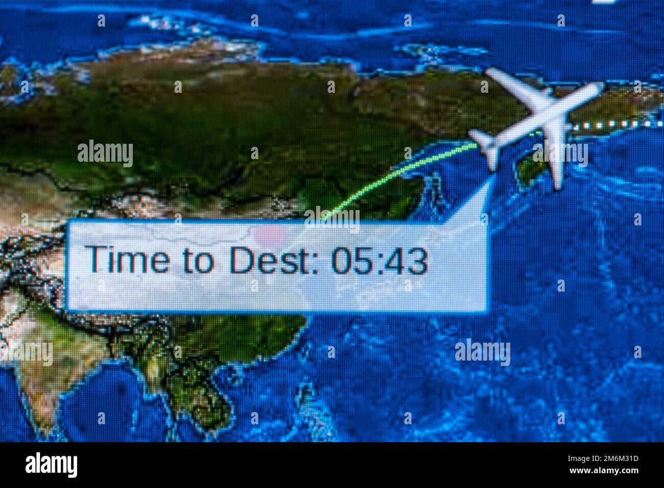 The flight path Stock Photo - Alamy