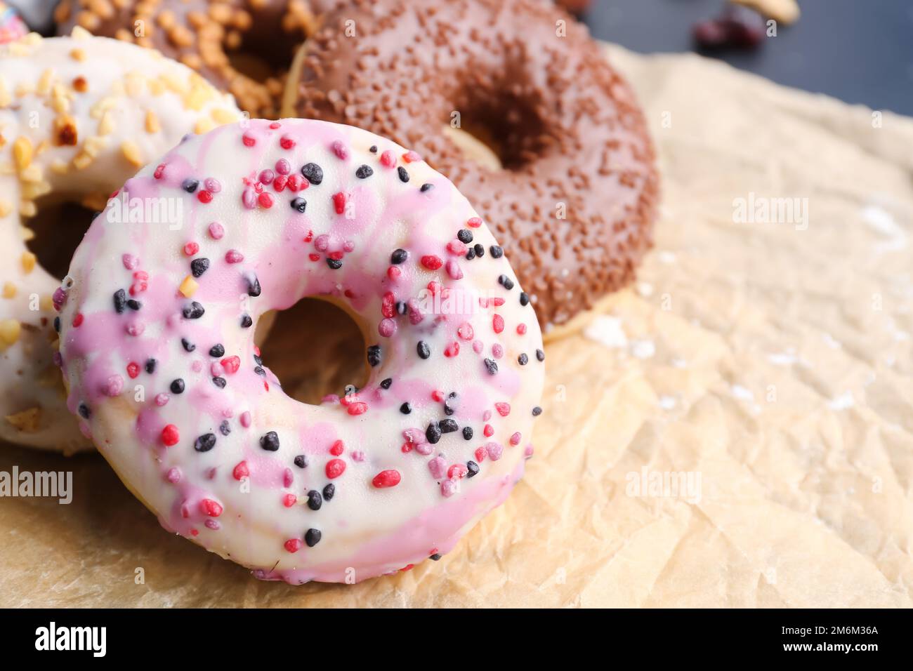 Baking sheet with donuts hi-res stock photography and images - Alamy