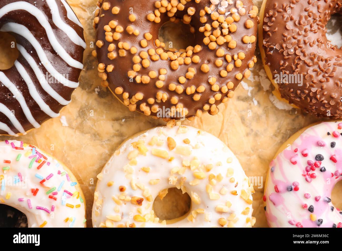 Baking sheet with donuts hi-res stock photography and images - Alamy