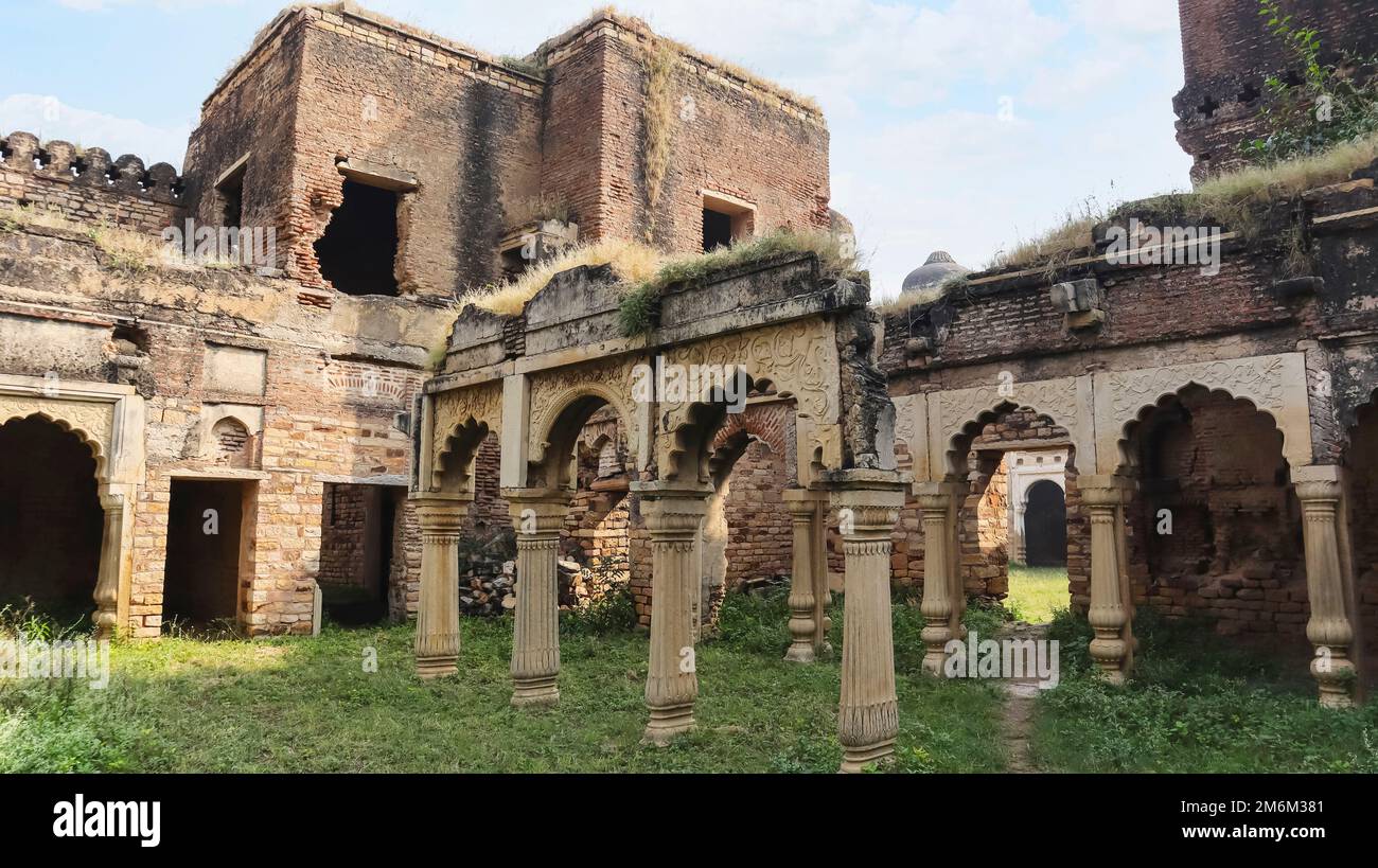 Ruined Architecture of Fort, Gohad Fort, Bhind, Madhya Pradesh, India ...