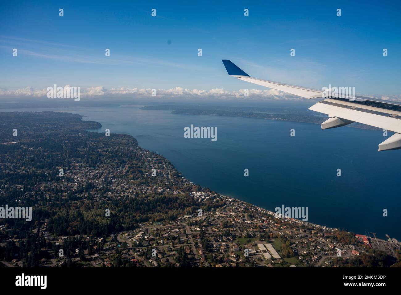 Birds eye map of seattle hi-res stock photography and images - Alamy