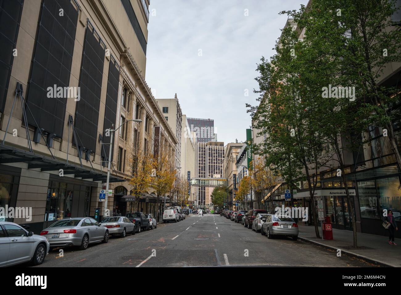 Seattle downtown streets Stock Photo - Alamy