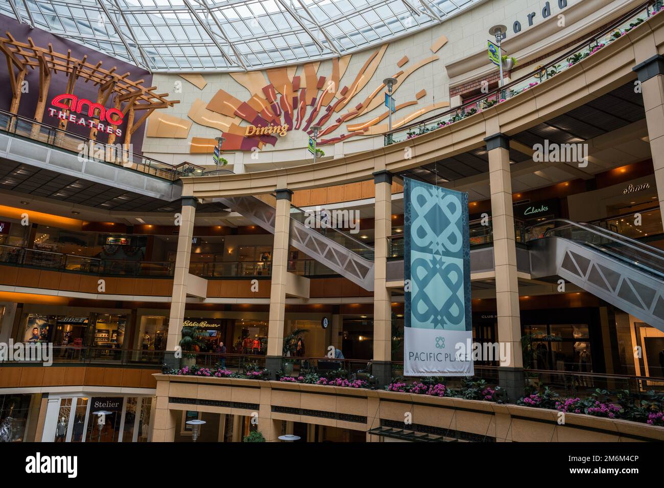 Seattle Pacific department store Stock Photo - Alamy