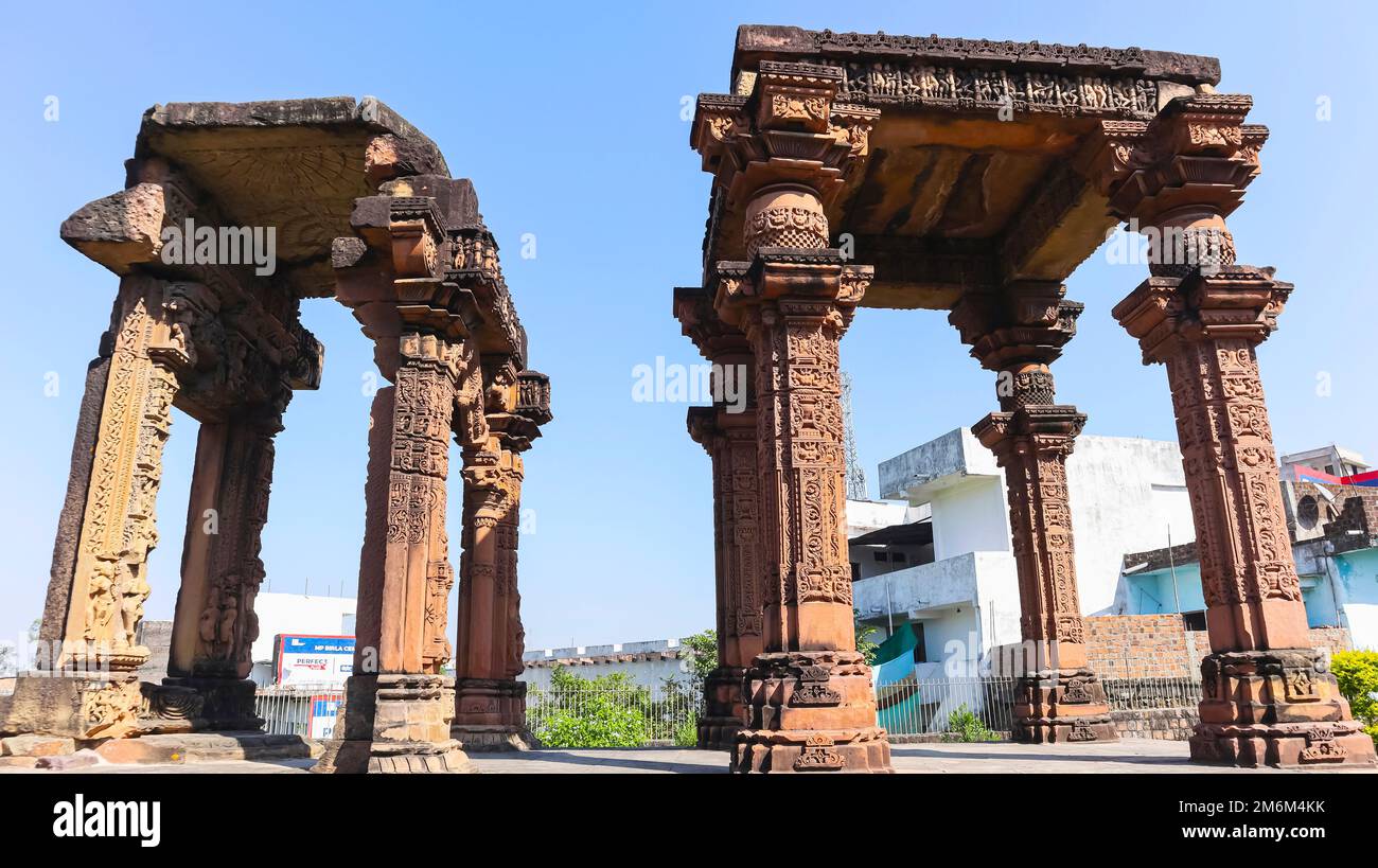 Atha Kamba Temple or Eight Pillar temple, 9th-10th Century ornate ...