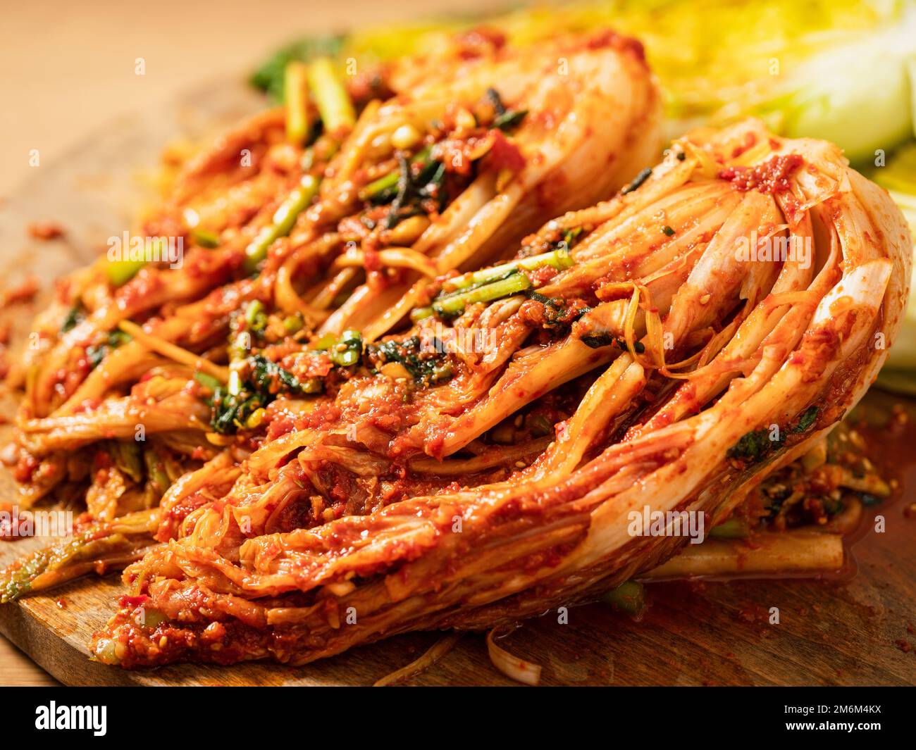 Kimchi close-up on a plate Stock Photo - Alamy
