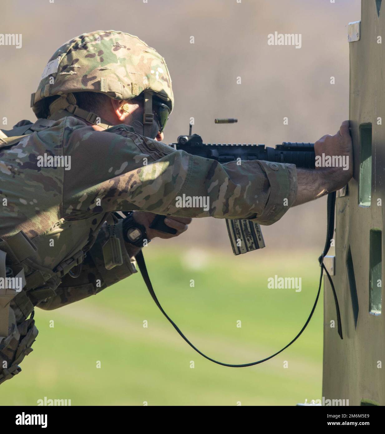 Cadet Gavin Mitchiner, University of Central Florida, takes aim at the ...