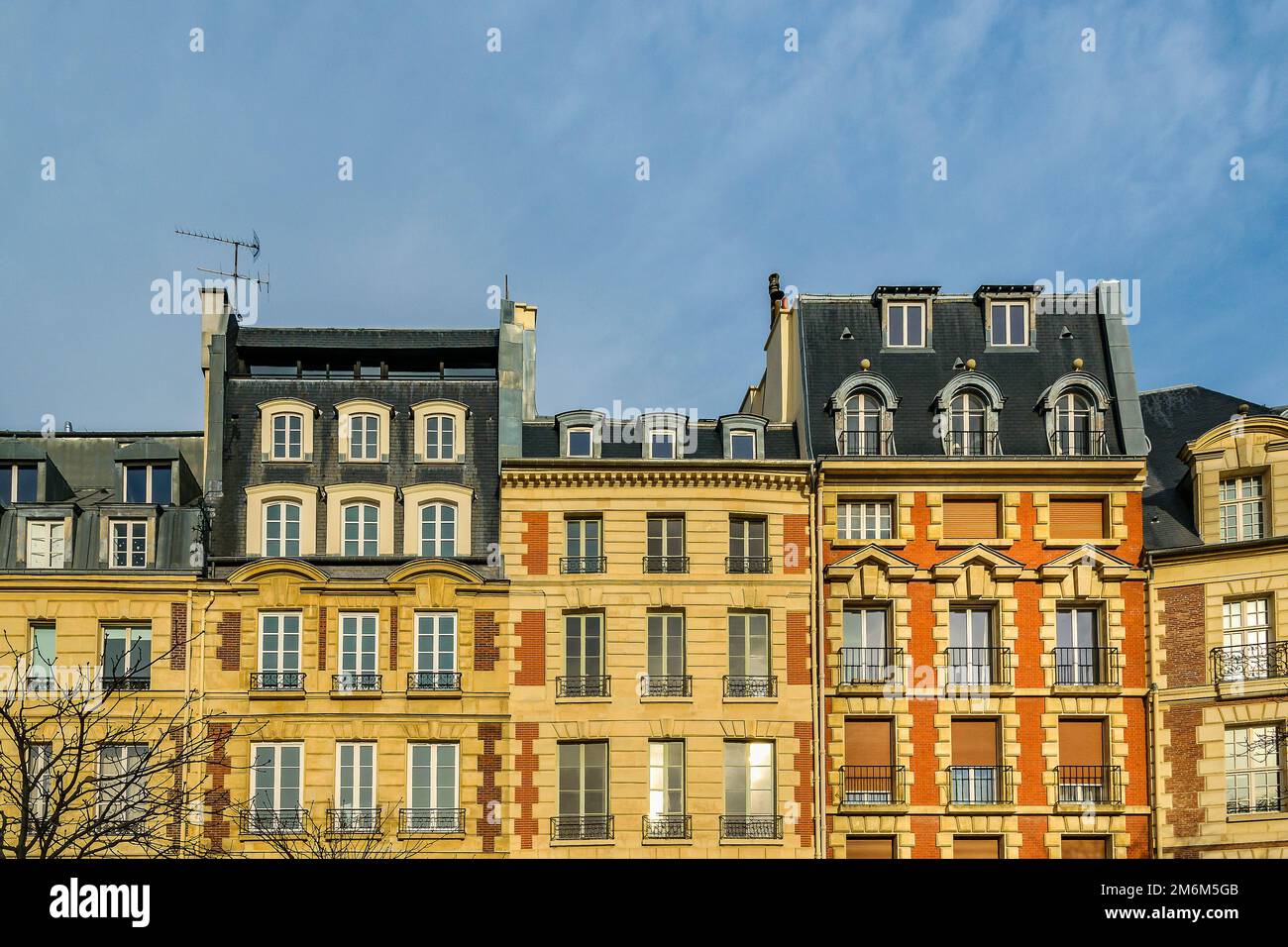 Old Style Apartments, Paris, France Stock Photo - Alamy