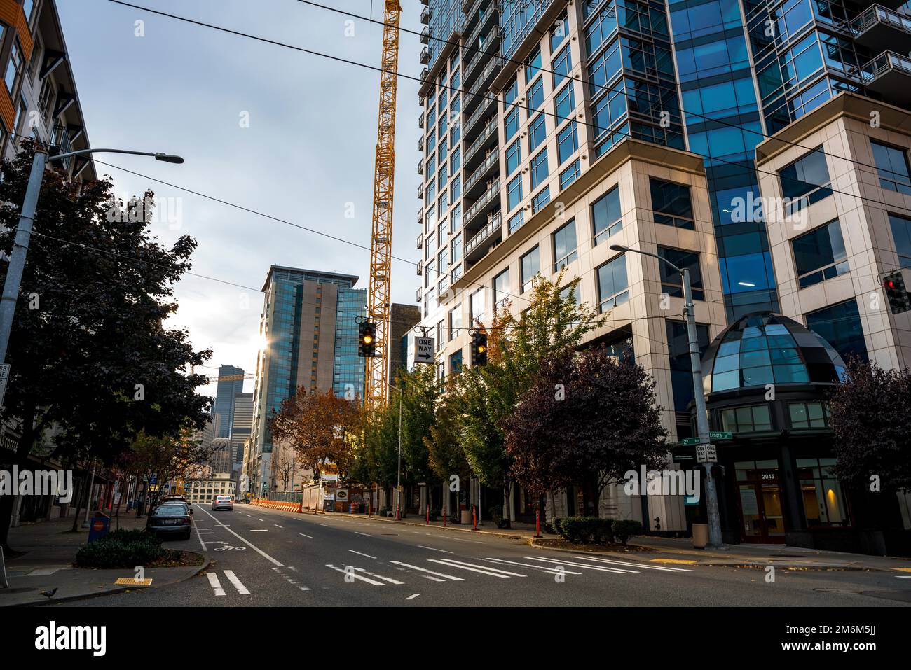 Seattle downtown streets Stock Photo - Alamy