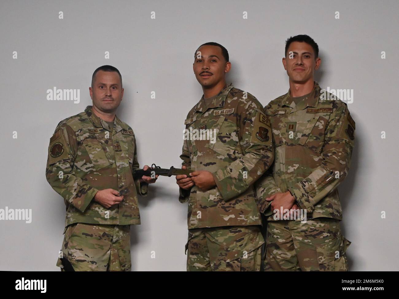 Chief Master Sgt. James Bolling, 507th Security Forces Squadron Senior ...