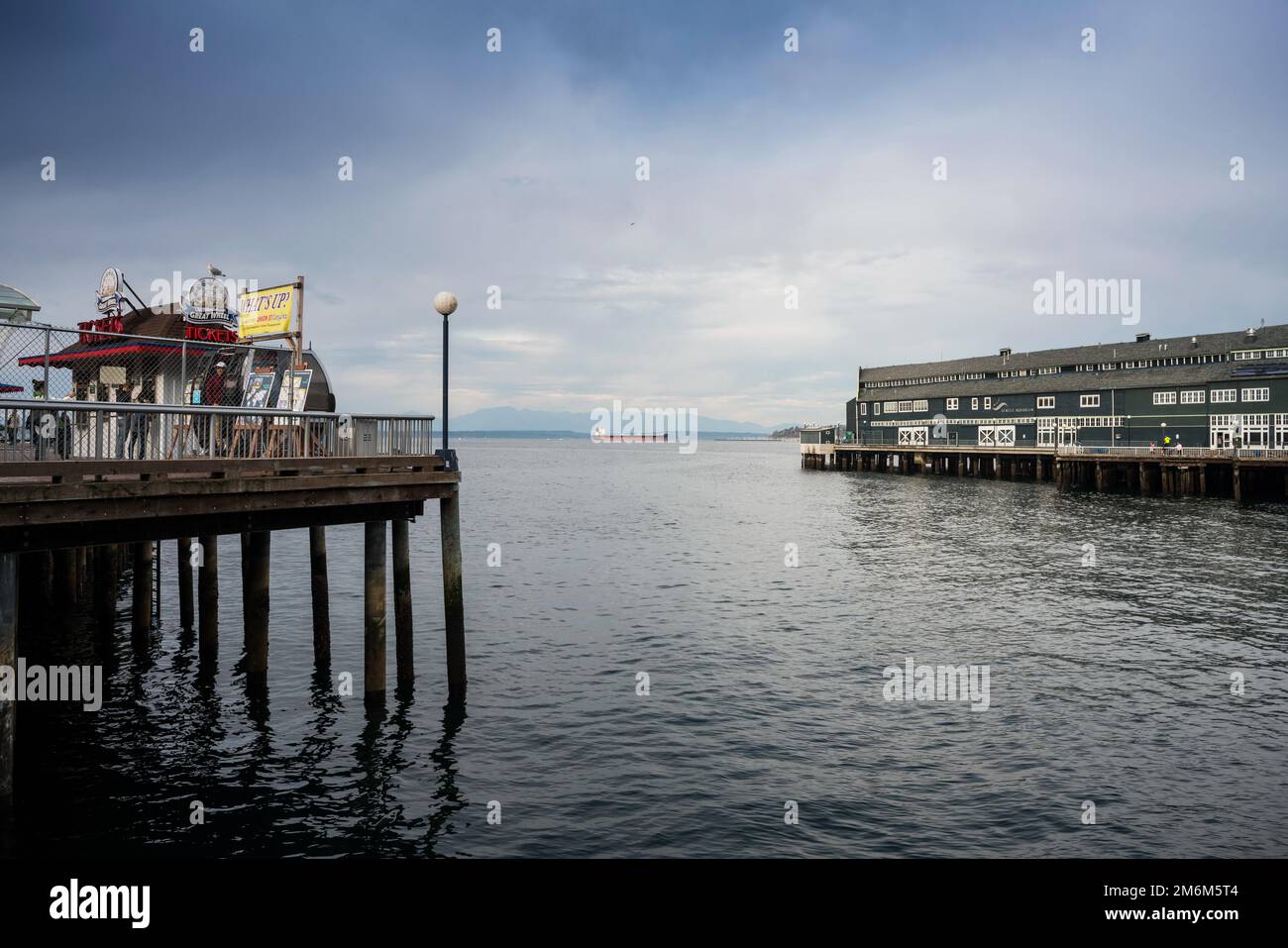 Port of Seattle Stock Photo - Alamy