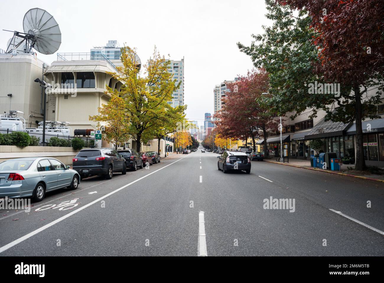 Seattle downtown streets Stock Photo - Alamy