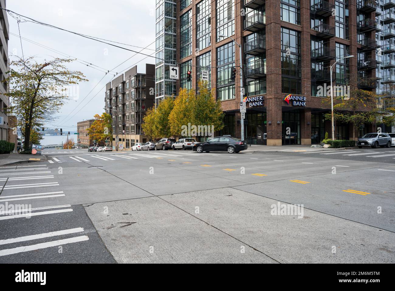 Seattle downtown streets Stock Photo - Alamy