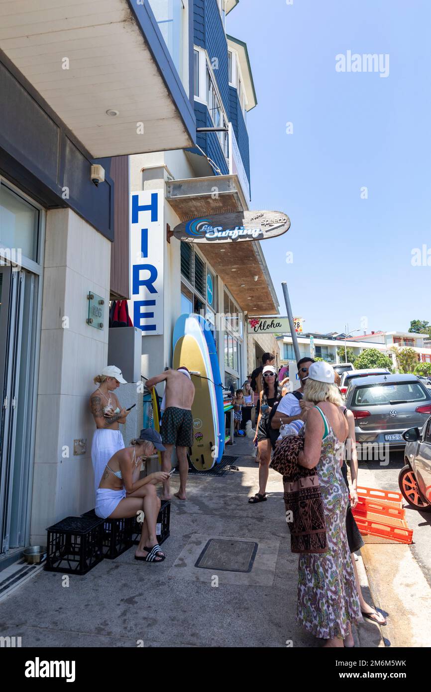 Bondi Beach Sydney, surf shop and surfboard hire shop in North Bondi ...