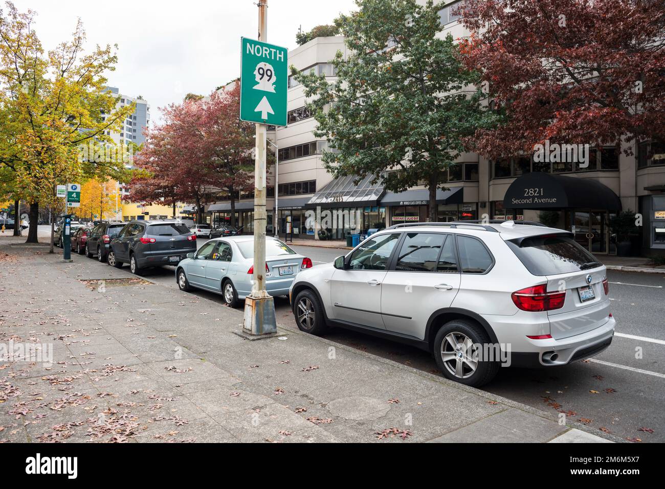 Seattle downtown streets Stock Photo - Alamy