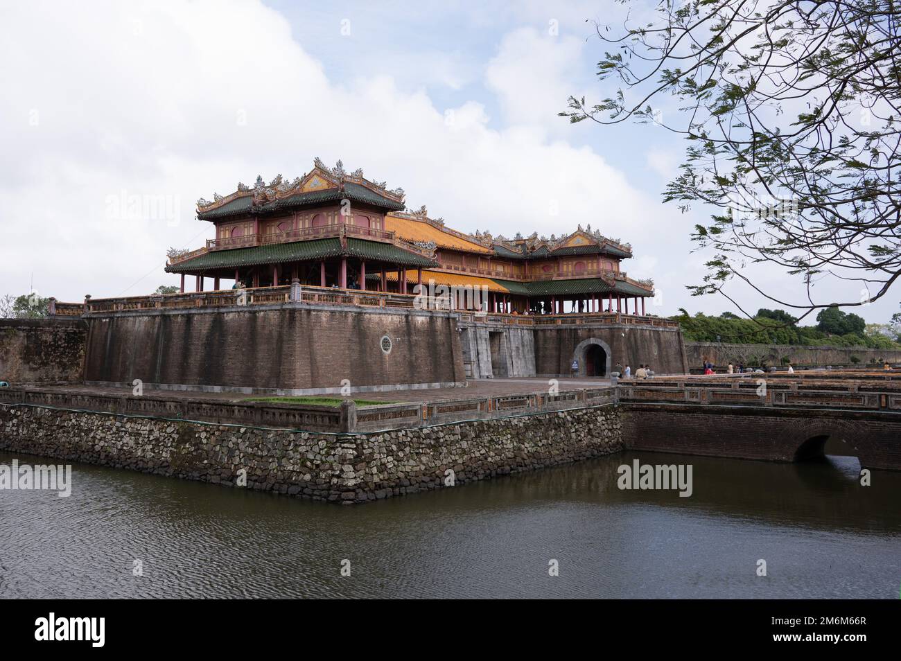 Hue, Vietnam. 20th Nov, 2022. The noon gate leading into the royal ...