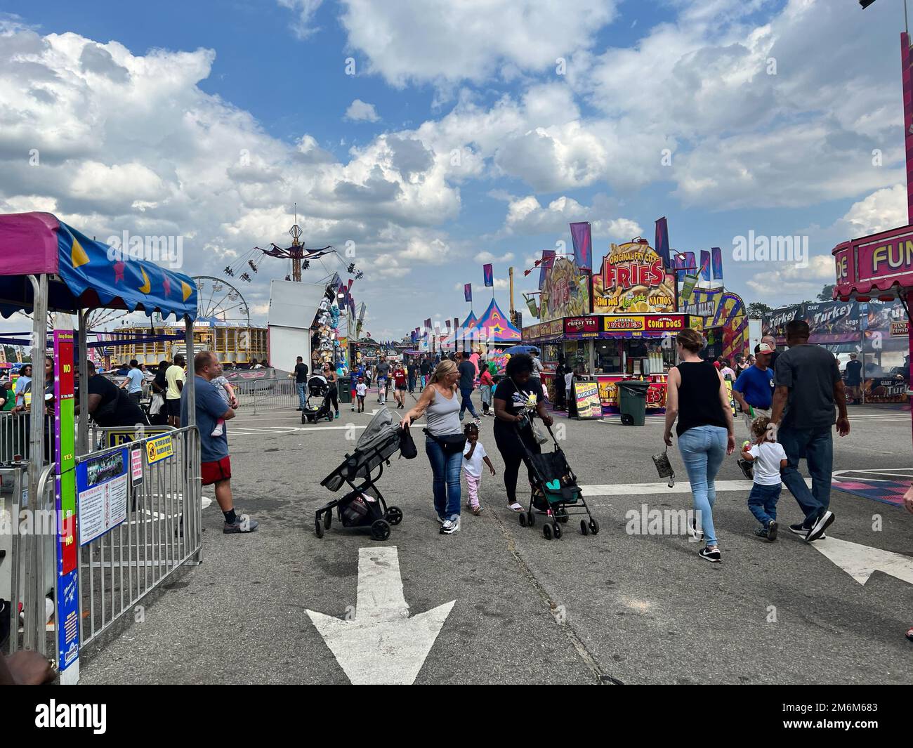Fairgoers enjoy the Fort Bragg Fair on April 30. The Fort Bragg Fair ...