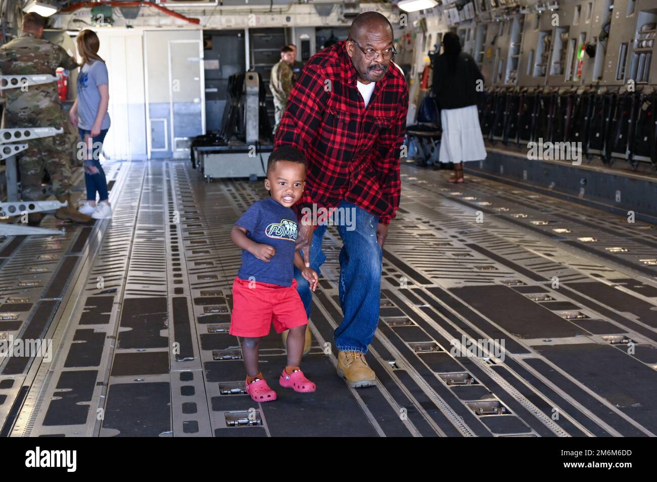 Families enjoy a day at the base for the 507th Air Refueling Wing's ...