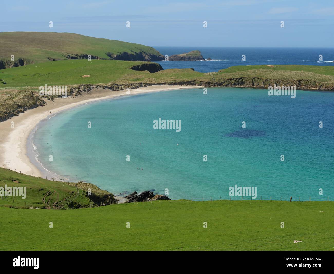 beach-on-the-shetland-islands-stock-photo-alamy