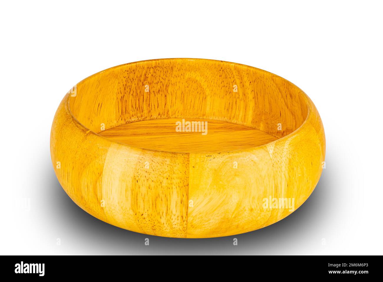 Empty wooden bowl side view hi-res stock photography and images - Alamy