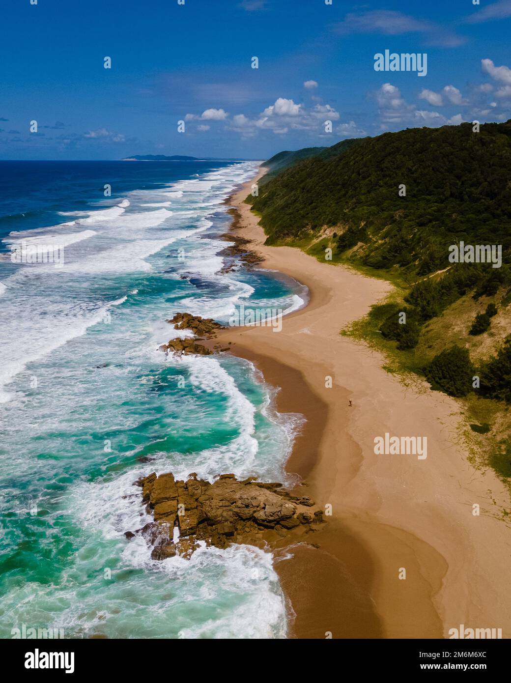 St Lucia South Africa Mission Rocks Beach Near Cape Vidal In