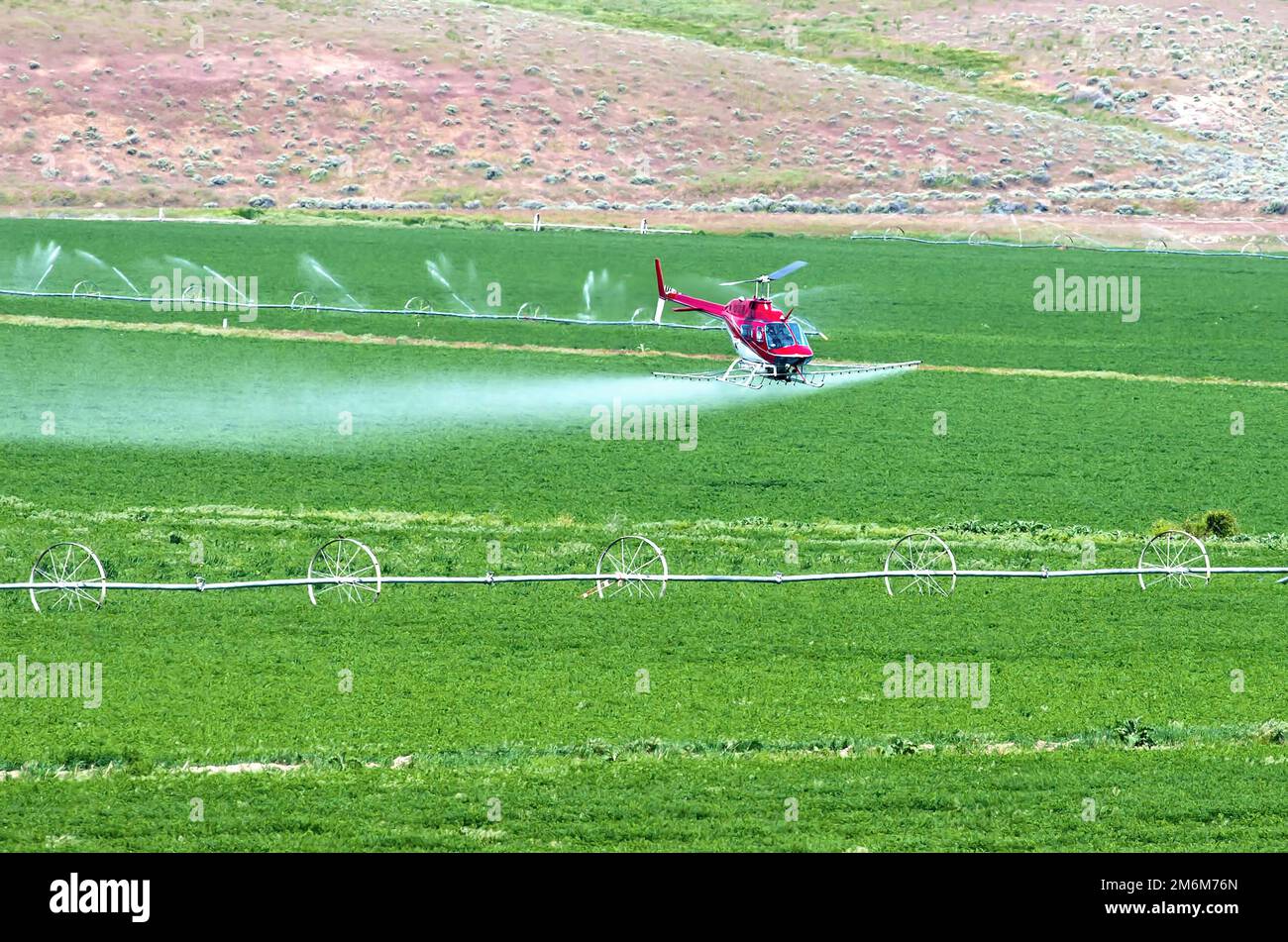 Spraying field hi-res stock photography and images - Alamy