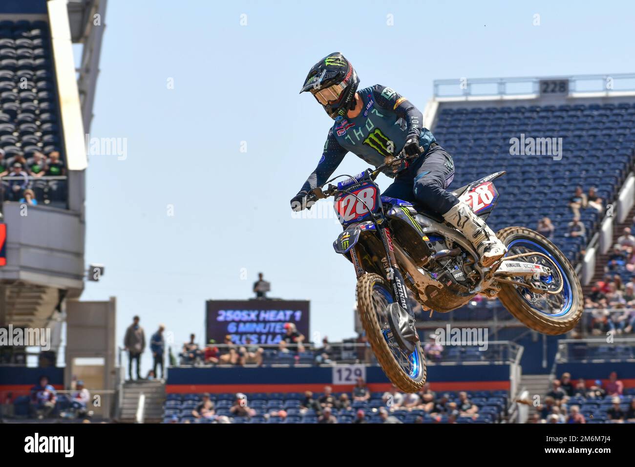 Christian Craig, 250 rider with Monster Energy Star Racing Yamaha rider ...