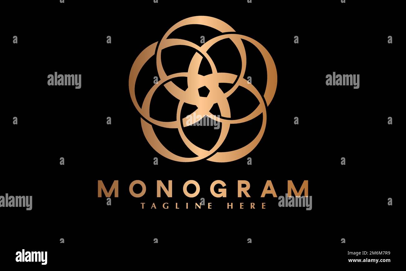 Alphabet O letter font abstract monogram vector logo template Stock ...