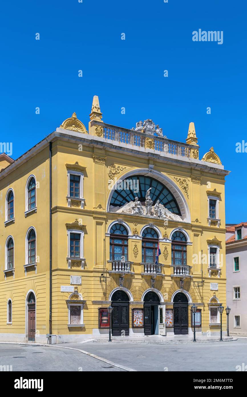 Croatian National Theatre in Split Stock Photo - Alamy