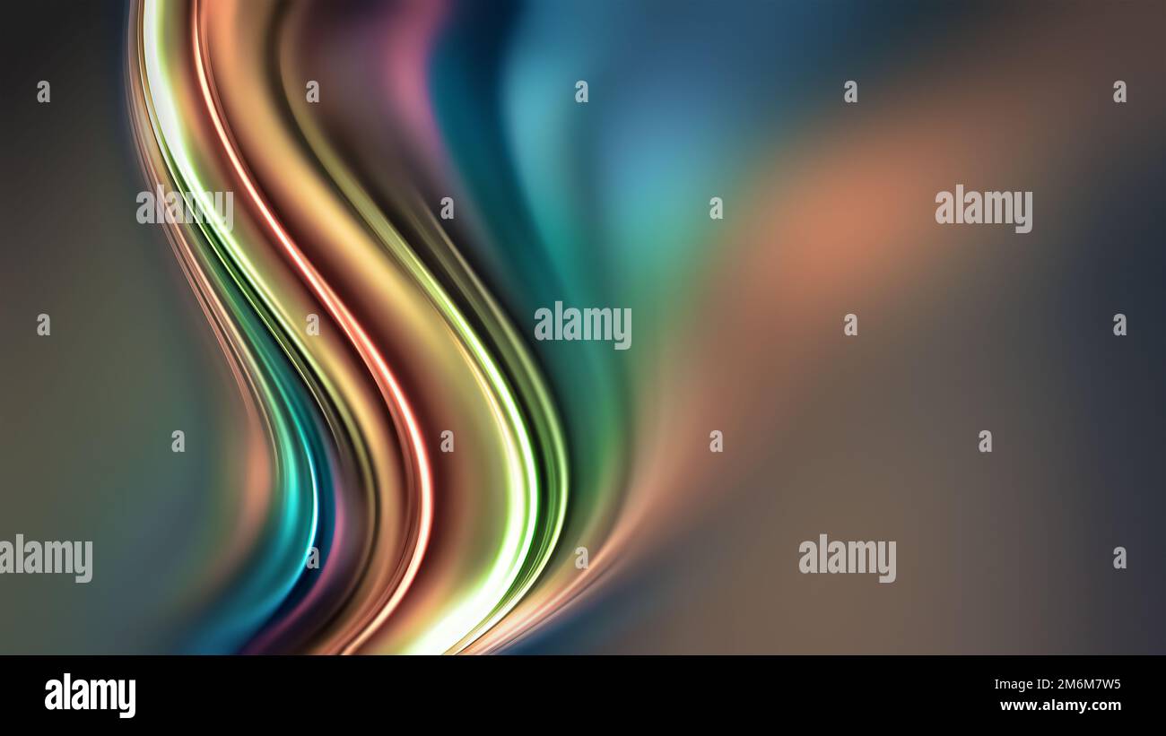 Modern chrome wallpaper liquid hi-res stock photography and images - Alamy