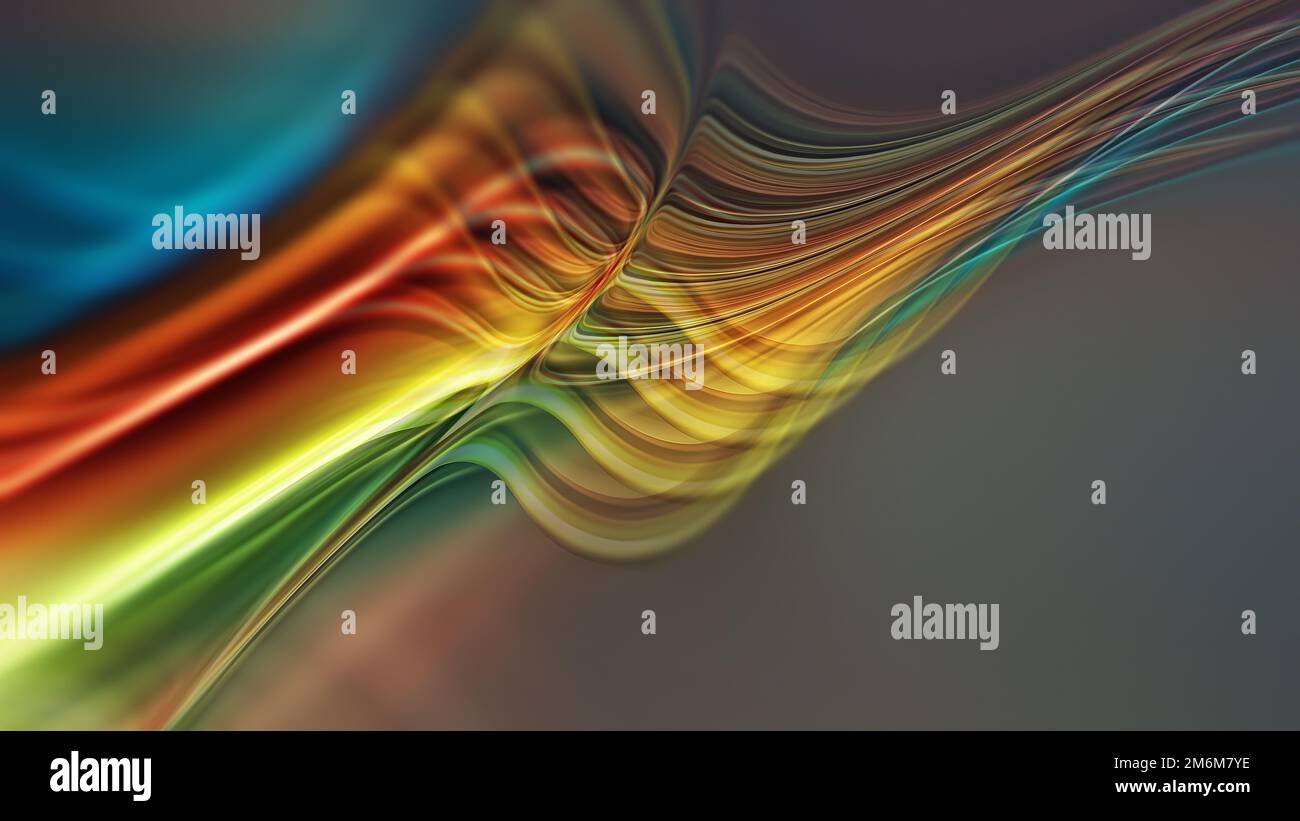 Abstract Blurred Rainbow Lines Stock Photo - Alamy