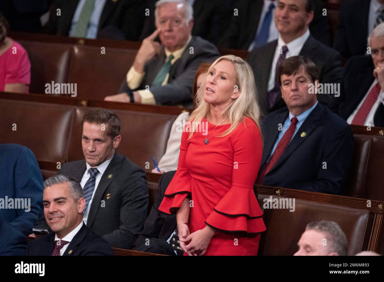 Marjorie taylor greene 2023 hi-res stock photography and images - Alamy