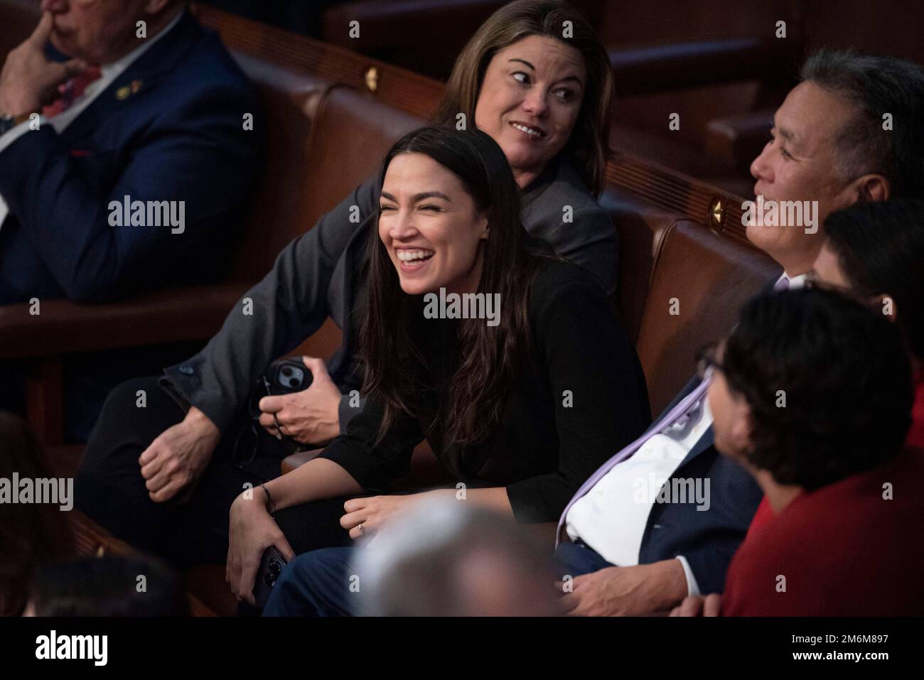 Alexandria ocasio cortez 2023 hi-res stock photography and images - Alamy