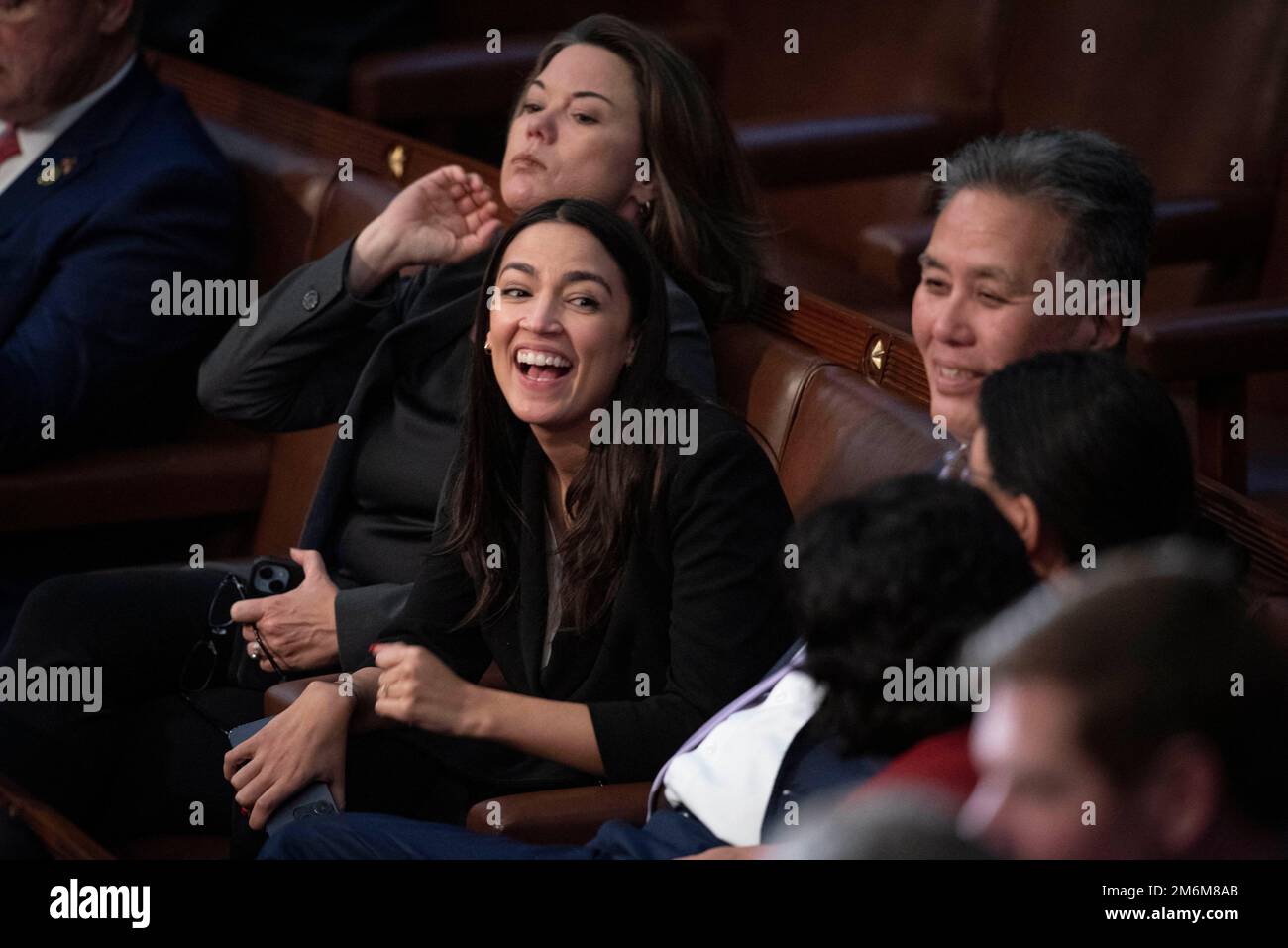 United States Representative Alexandria Ocasio-Cortez (Democrat of New ...