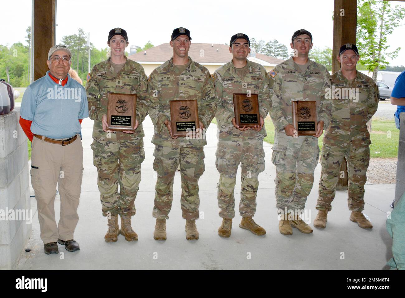 Team USAMU Greenwood won the Service Rifle Division of the Four-Man ...