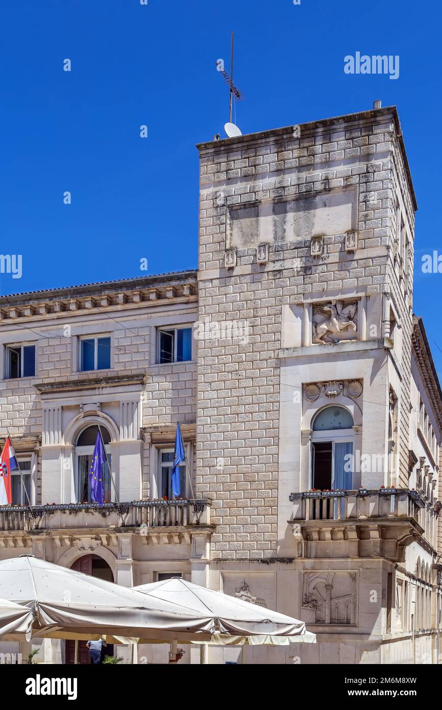 Town hall in Zadar, Croatia Stock Photo - Alamy