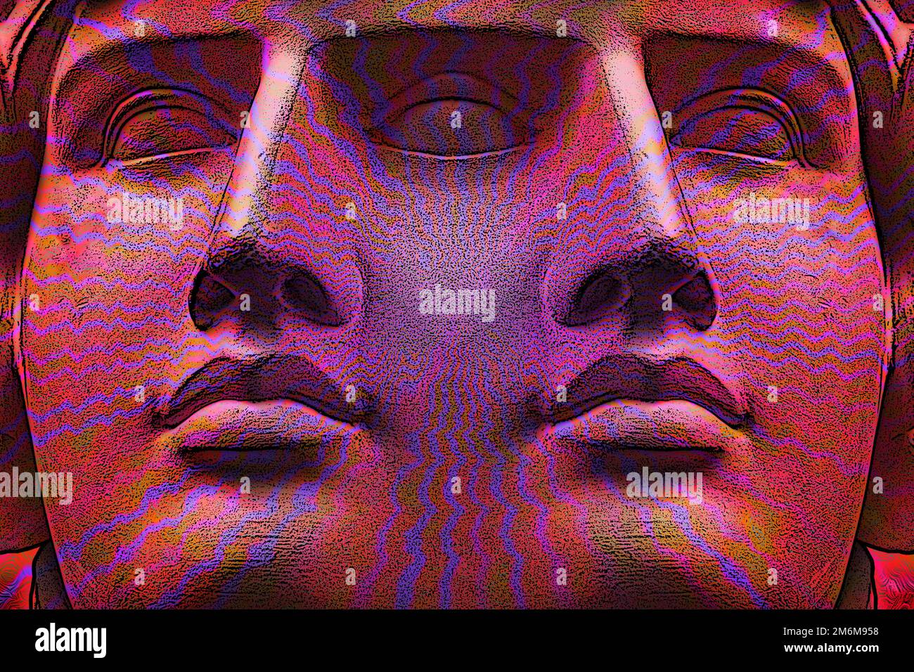 Game style of human face in artificial intelligence crypto art style ...