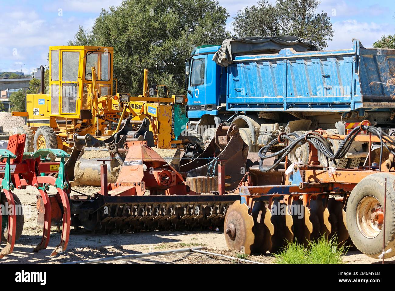 Various construction vehicles hi-res stock photography and images - Alamy