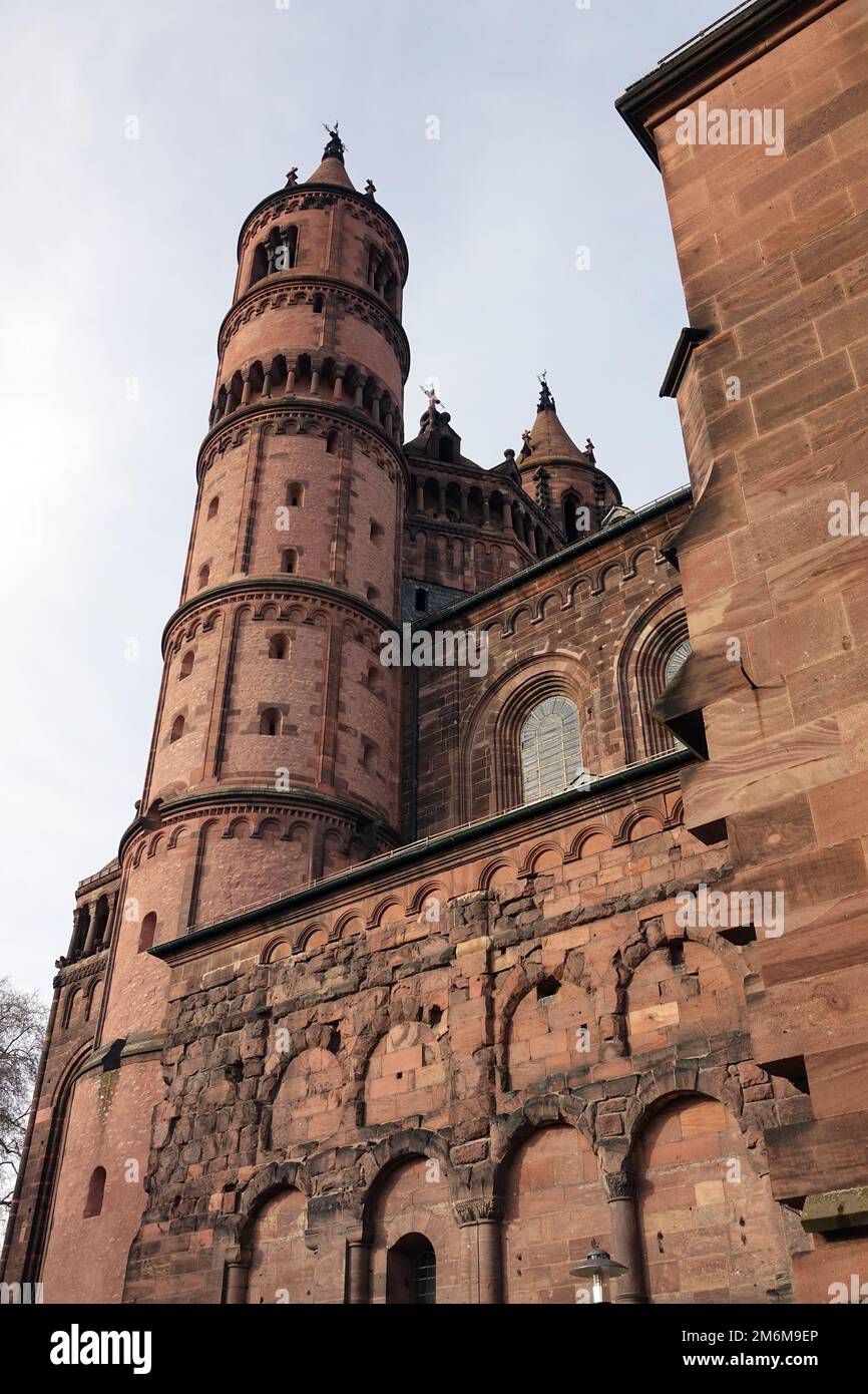 Dom in Worms Stock Photo - Alamy