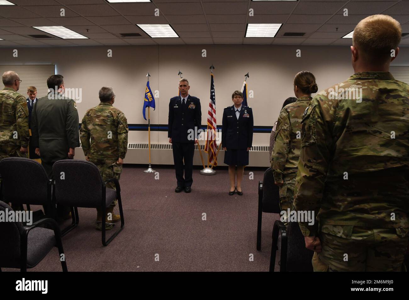 Col. Edward Borneo, 168th Wing Mission Support Group commander ...