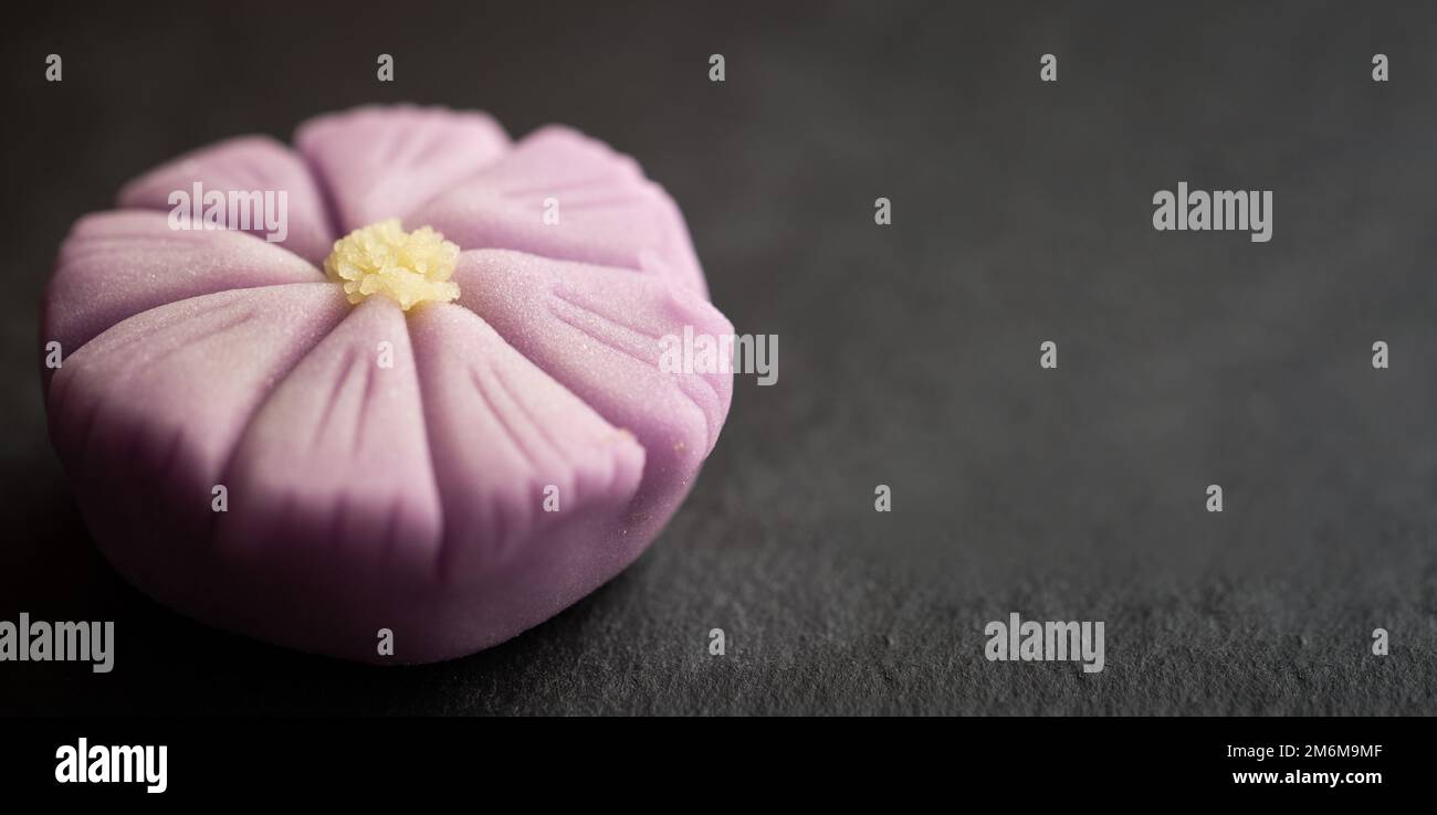Japanese traditional sweets Nerikiri made from bean paste Stock Photo ...