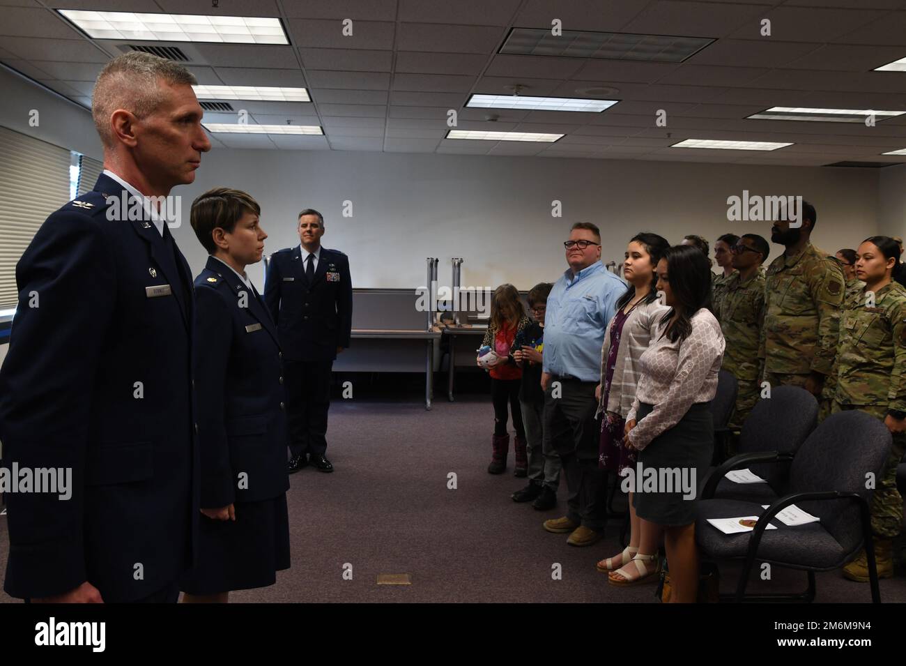 Col. Edward Borneo, 168th Wing Mission Support Group commander ...