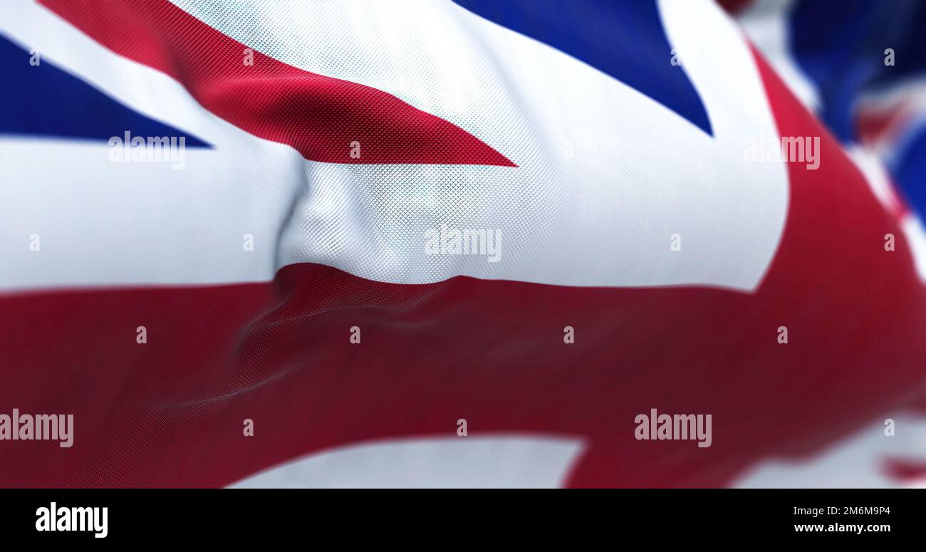 United kingdom waving flag in hi-res stock photography and images - Alamy