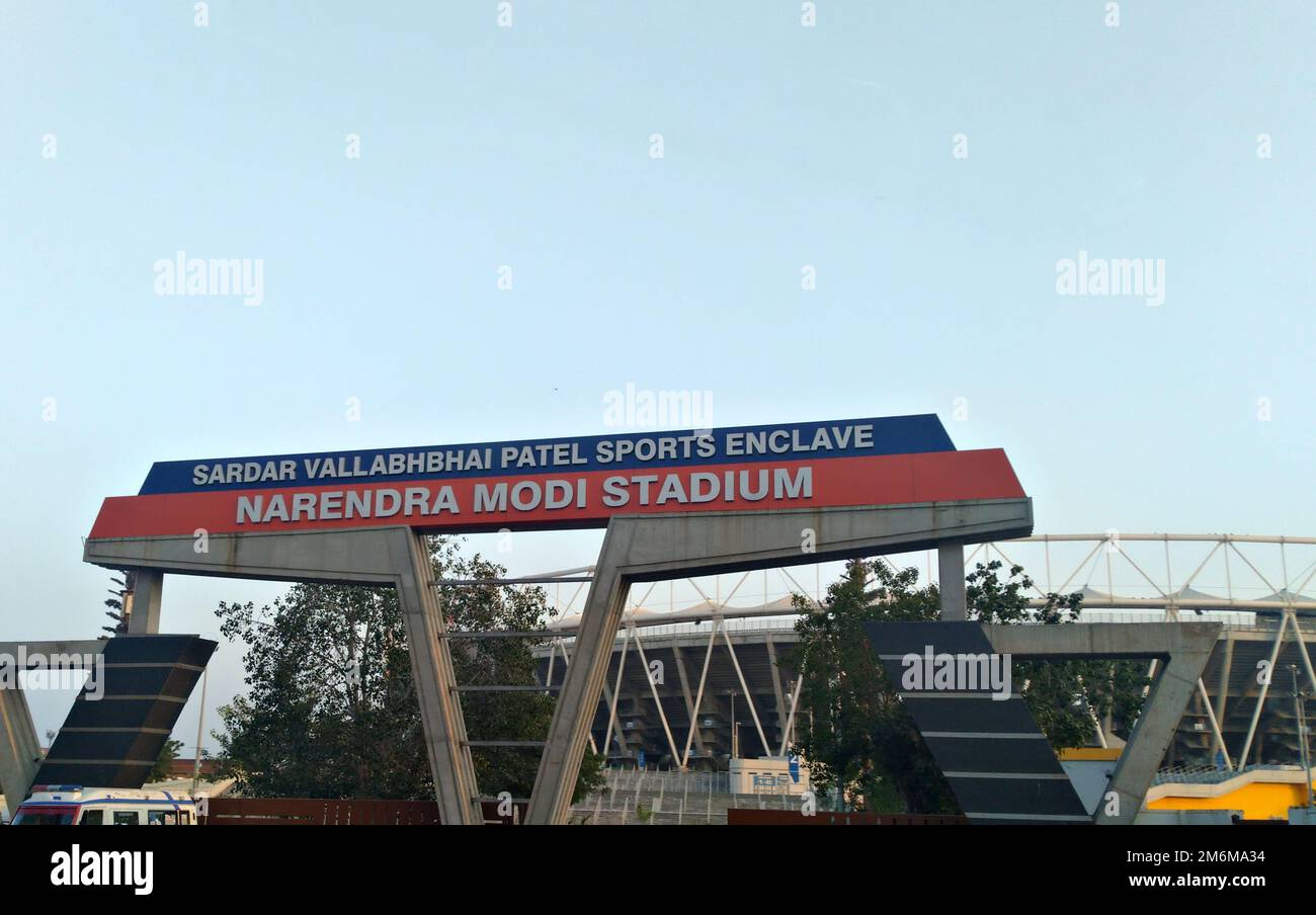 Sardar Vallabhai Patel sports enclave/Narendra Modi Stadium/Ahmedabad ...