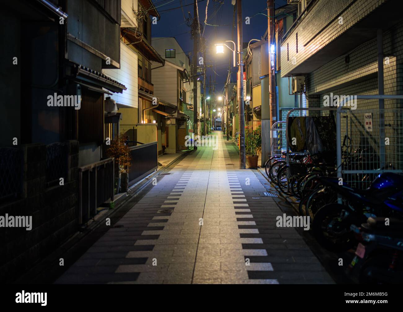 Japan night walk hi-res stock photography and images - Alamy