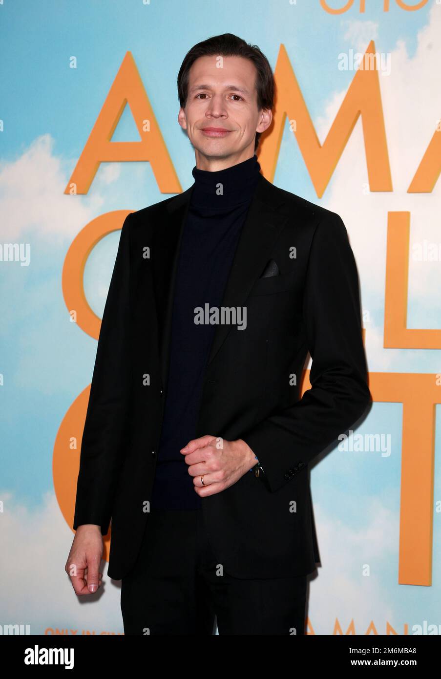 Fredrik Wikstrom attends "A Man Called Otto" photocall at the Corinthia ...
